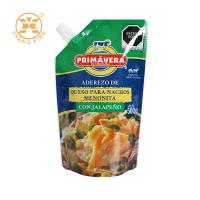 China Food Grade Customizable Stand Up Pouch with Gravure Printing for Sauce and Drink Packaging for sale