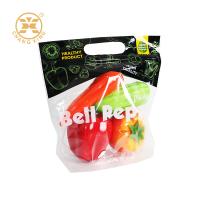 China Custom Logo Anti-Fog Fresh Produce Packaging Vacuum Packaging Bag with Breathable Air Holes for sale