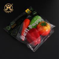 China Custom Logo Anti-Fog Fresh Produce Packaging Vacuum Packaging Bag with Breathable Air Holes for sale