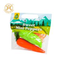 China Custom Logo Anti-Fog Vacuum Packaging Bag With Breathable Air Holes For Fresh Produce for sale