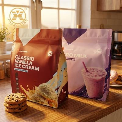 China Custom Printed Food Grade Stand Up Pouch with Zipper Lock and Gravure Printing for sale