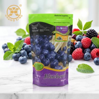 China Anti-Fog PP Vegetable Packaging Bags with VMPET Material and Ventilation Holes - Custom Printed Stand-Up Pouches for sale