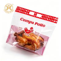 China Custom Printed Anti-Fog Roast Chicken Packaging Bags with Zipper and Customizable Micro Vent Holes for sale