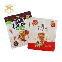 China Custom Printed Food Grade Zipper Sealed Stand Up Vacuum Packaging Bag for sale