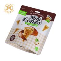 China Custom Printed Food Grade Zipper Sealed Stand Up Vacuum Packaging Bag for sale