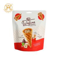 China Custom Printed Food Grade Zipper Sealed Stand Up Vacuum Packaging Bag for sale