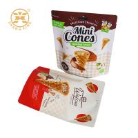China Custom Printed Food Grade Zipper Sealed Stand Up Vacuum Packaging Bag for sale