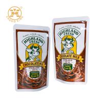 China Custom Heat Seal Food Grade Vacuum Packaging Bag with Flexo Printing for Milk and Garment Packaging for sale