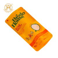 China Custom Printed Food Grade Heat Sealed Stand Up Vacuum Packaging Bag for Meat Fish Rice Soup for sale
