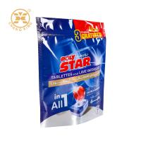 China Custom Printed Moisture Proof Detergent Packaging Pouch with Gravure Printing Stand Up Pouch for sale