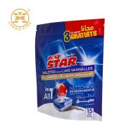 China Custom Printed Moisture Proof Detergent Packaging Pouch with Gravure Printing Stand Up Pouch for sale