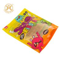 China Custom Printed Food Grade Stand Up Pouch with Zipper Top for Candy Packaging for sale