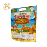 China Food Grade Customized Size Zipper Sealing Vacuum Packaging Bag for Frozen Food for sale