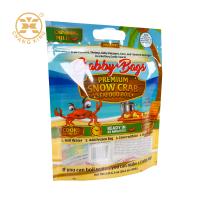 China Food Grade Customized Size Zipper Sealing Vacuum Packaging Bag for Frozen Food for sale