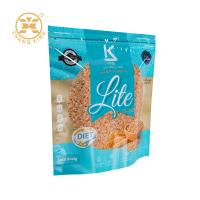 China Custom Printed Food Grade Plastic Sealed Bag with Gravure Printing and Moisture Proof for Flour Cereal Packaging for sale