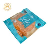 China Custom Printed Food Grade Plastic Sealed Bag with Gravure Printing and Moisture Proof for Flour Cereal Packaging for sale