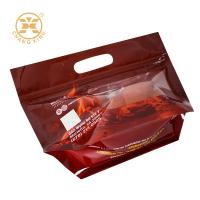 China Custom Microwaveable Anti Fog Zipper Top Roast Chicken Packaging Bag for Rotisserie Chicken for sale