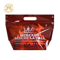 China Custom Microwaveable Anti Fog Zipper Top Roast Chicken Packaging Bag for Rotisserie Chicken for sale