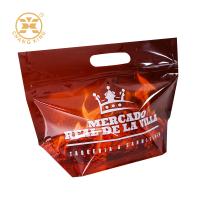 China Custom Microwaveable Anti Fog Zipper Top Roast Chicken Packaging Bag for Rotisserie Chicken for sale