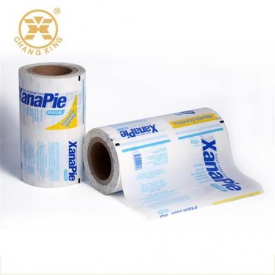 China T024 Plastic Food Packaging Film with Custom 0-10 Color Printing and 200kg MOQ for Automated Systems for sale