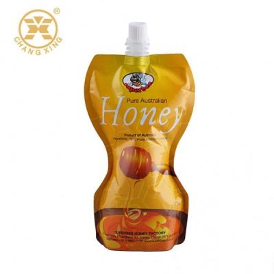 China Honey Spout Pouch Packaging 50ml to 2L Capacity with FDA Certification and Custom Printing Options for sale