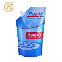 China 2L Standing Up PE Detergent Packaging Pouch with Spout for Personal Care Products - 60% Less Plastic, 99.5% Capacity for sale