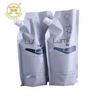China LDPE Gravure Detergent Powder Stand Up Pouches with Transparent Window - 250g to 2kg Sizes, FDA Certified Packaging for sale