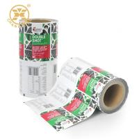 China PE PET Heat Seal Coffee Packaging Bags Food Grade Plastic Packaging Film Roll for sale
