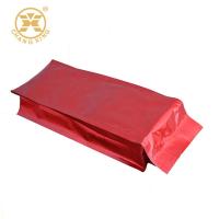 China Foil Gusseted 1Lb Coffee Packaging Bags With Valve prined aluminium packaging bag for sale