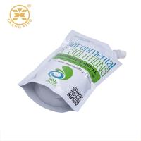 China 1L White Detergent Stand Up Pouch with Spout Bag - Custom OEM Packaging for 250g to 2kg Powder Products for sale