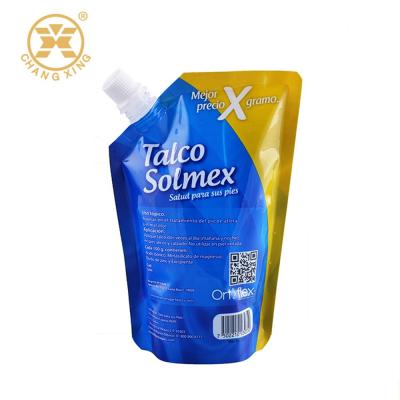 China 500ML 1L Custom Liquid Detergent Stand Up Pouch with Spout - Gravure Printing & FDA Certified Packaging for sale