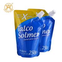 China 500ML 1L Custom Liquid Detergent Stand Up Pouch with Spout - Gravure Printing & FDA Certified Packaging for sale