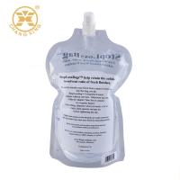 China VMPET 2kg Spouted Liquid Plastic Laminated Foil Standing Pouch with Central Spout Design for sale