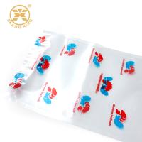 China 3 Side Sealed 250g ALOX Aluminum Foil Vacuum Packaging Pouch with Tear Notch for Frozen Food for sale
