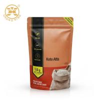 China 1kg 5kg Food Grade Self Standing Zip Lock Bags - 20-200 Micron Thickness for Corn Flour Packaging for sale