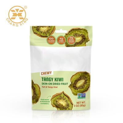 China MOPP Bottom Gusseted Snack Packaging Bags 20-200 Microns Thickness with Zipper for Dried Food for sale