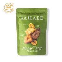 China 128g 4oz 6oz Plastic Pouches with Zipper - Food Grade Snack Packaging Bags 20-200 Microns Thickness for sale