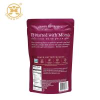 China 128g 4oz 6oz Plastic Pouches with Zipper - Food Grade Snack Packaging Bags 20-200 Microns Thickness for sale