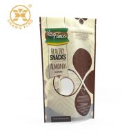 China PET Visual Window Zipper Bags 20-200 Microns for Nuts Almond Packaging 250g to 5kg Sizes for sale