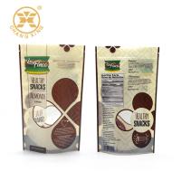 China PET Visual Window Zipper Bags 20-200 Microns for Nuts Almond Packaging 250g to 5kg Sizes for sale