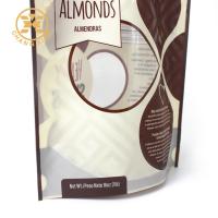 China PET Visual Window Zipper Bags 20-200 Microns for Nuts Almond Packaging 250g to 5kg Sizes for sale