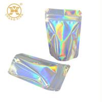 China 20 Microns VMPET PE Heat Sealable Food Packaging Bags - 92mm x 128mm Stand Up Pouches with Custom Logo for sale