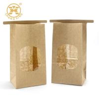 China 40gsm Food Grade Pasta Noodle Packaging Bags with Plastic Window - 20-200 Micron Thickness, Custom Sizes 250g to 5kg for sale