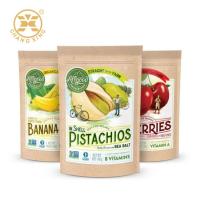 China BOPP Zipper Food Packaging Bag 250g-5kg with 20-200 Micron Thickness for Dried Snacks and Plantain Chips for sale