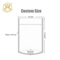 China 750g Custom Food Grade Eco-Friendly Reusable Zipper Stand-Up Packaging Bag for Nuts and Snacks with 20-200 Micron Thickness for sale