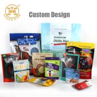 China 750g Custom Food Grade Eco-Friendly Reusable Zipper Stand-Up Packaging Bag for Nuts and Snacks with 20-200 Micron Thickness for sale