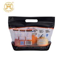 China 12oz CPP Clear Plastic Stand Up Pouches with Vent Holes - 20-200 Micron Thickness Food Grade Resealable Vegetable Bags for sale