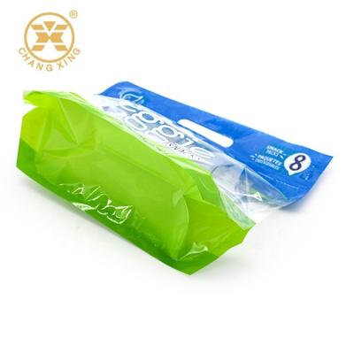 China 500g Perforated LDPE Vegetable Packing Bags with Zipper Seal and 80-200 Micron Thickness for Fresh Produce for sale