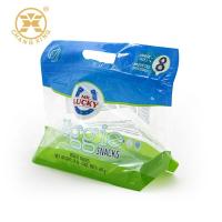 China 500g Perforated LDPE Vegetable Packing Bags with Zipper Seal and 80-200 Micron Thickness for Fresh Produce for sale