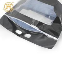 China 1000g Apple Laminated Clear Custom Frosted Slider Reclosable Bag Zipper Plastic Bags for sale
